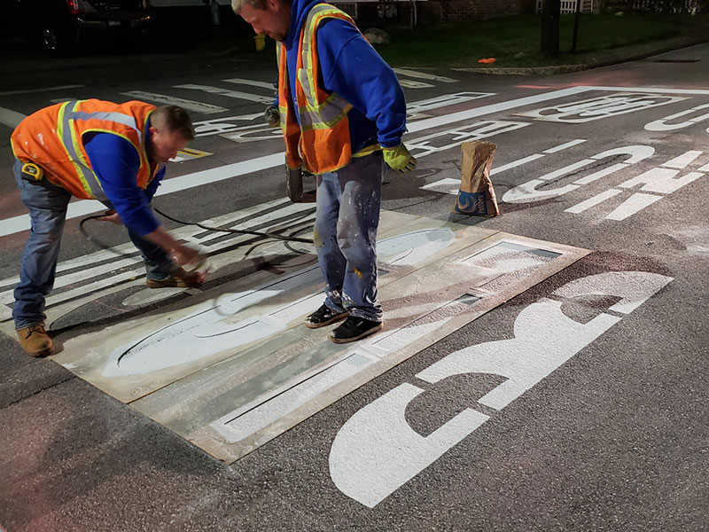 Traffic Markings and Line Striping in New England